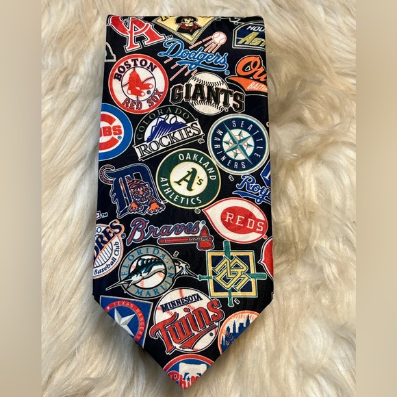 Surrey | Accessories | Surrey Vintage 994 Mlb Logos Tie | Poshmark